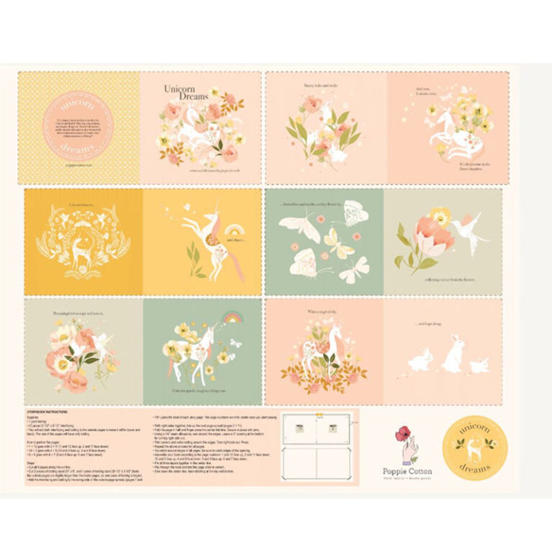 Unicorn Dreams Panel – Fabricana