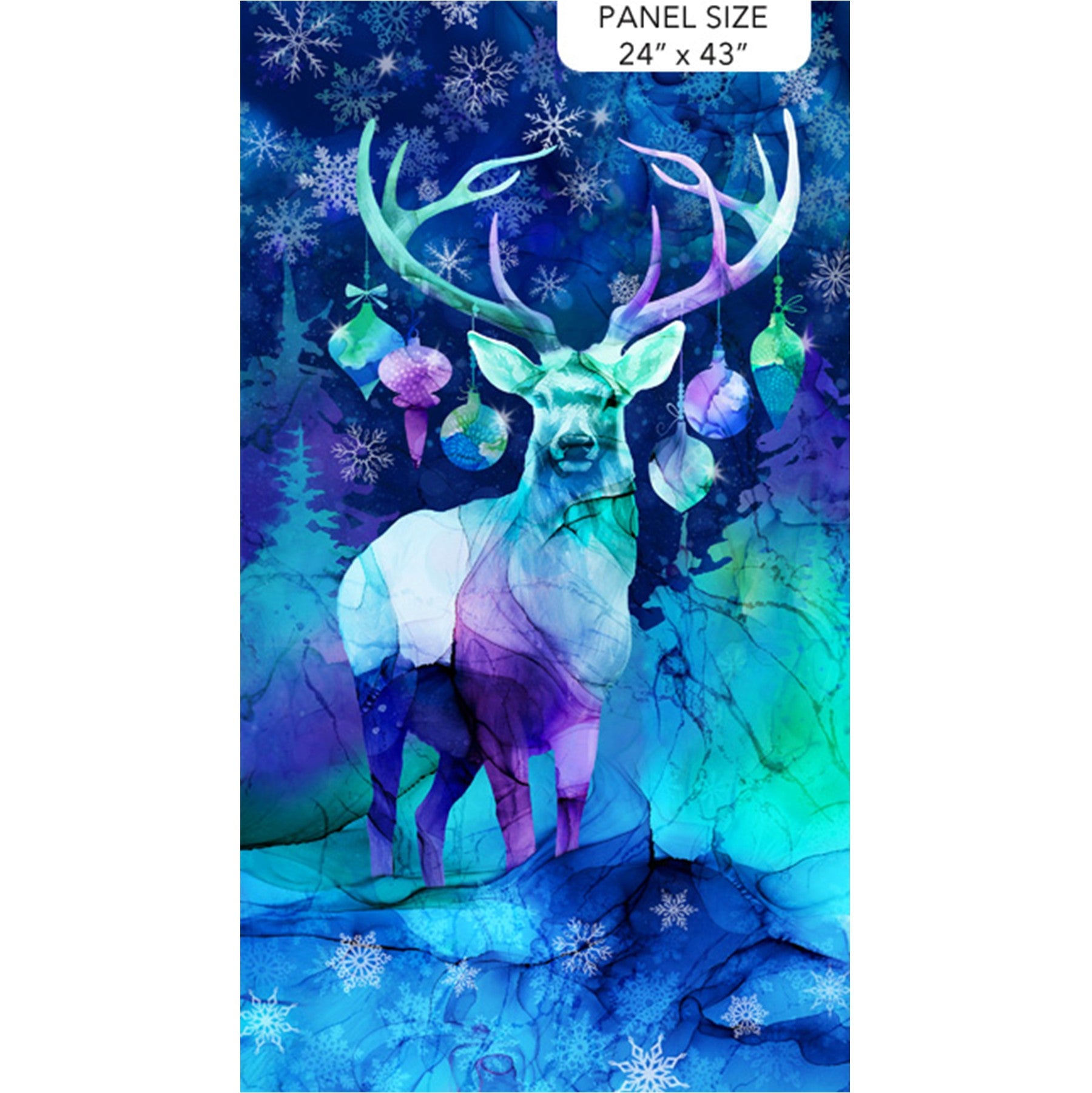 Midwinter Magic 24" Panel – Fabricana